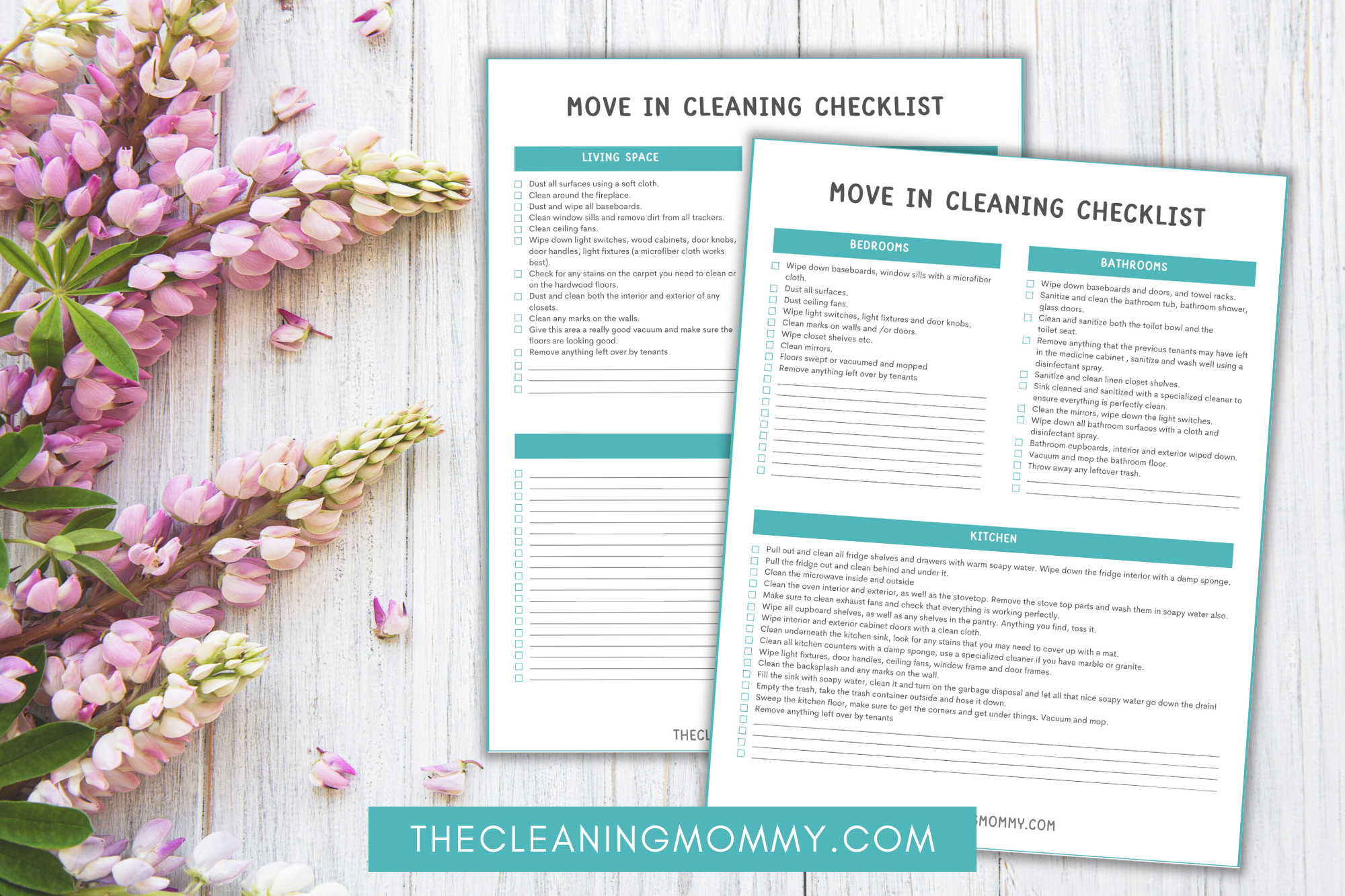 Move In Cleaning Checklist {Make a Fresh Start} - The Cleaning Mommy