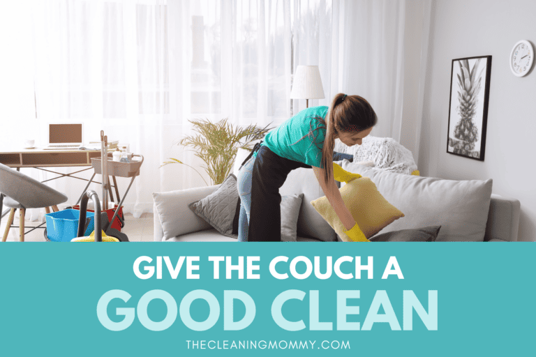 Deep Cleaning Living Room Checklist (Step by Step) - The Cleaning Mommy