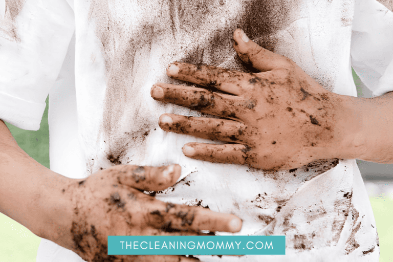 How to Get Mud Out of Clothes (7 Simple Steps) - The Cleaning Mommy